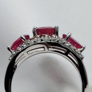 Jewelry | Nwt Sterling Silver Ruby Ring | Poshmark